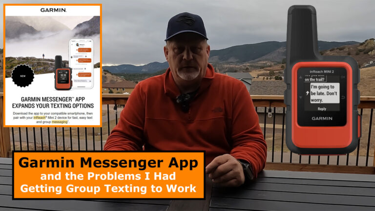 Garmin Messenger App and the inReach Mini 2
