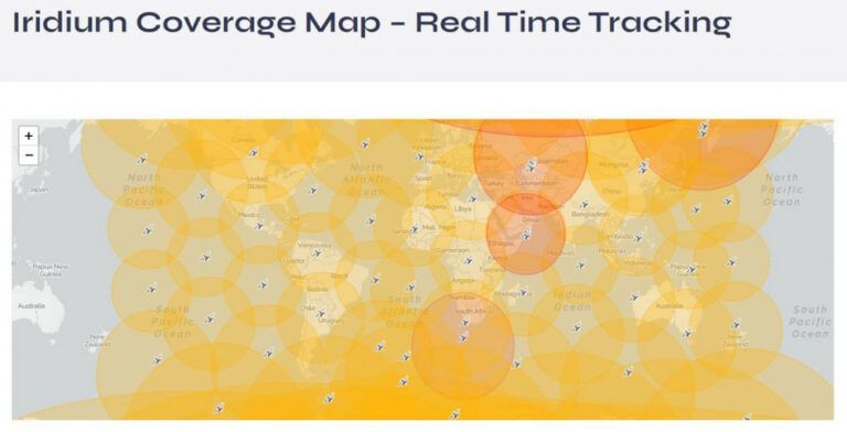 iridium-satellite-coverage-map-1 | Hiking Emergency Beacon